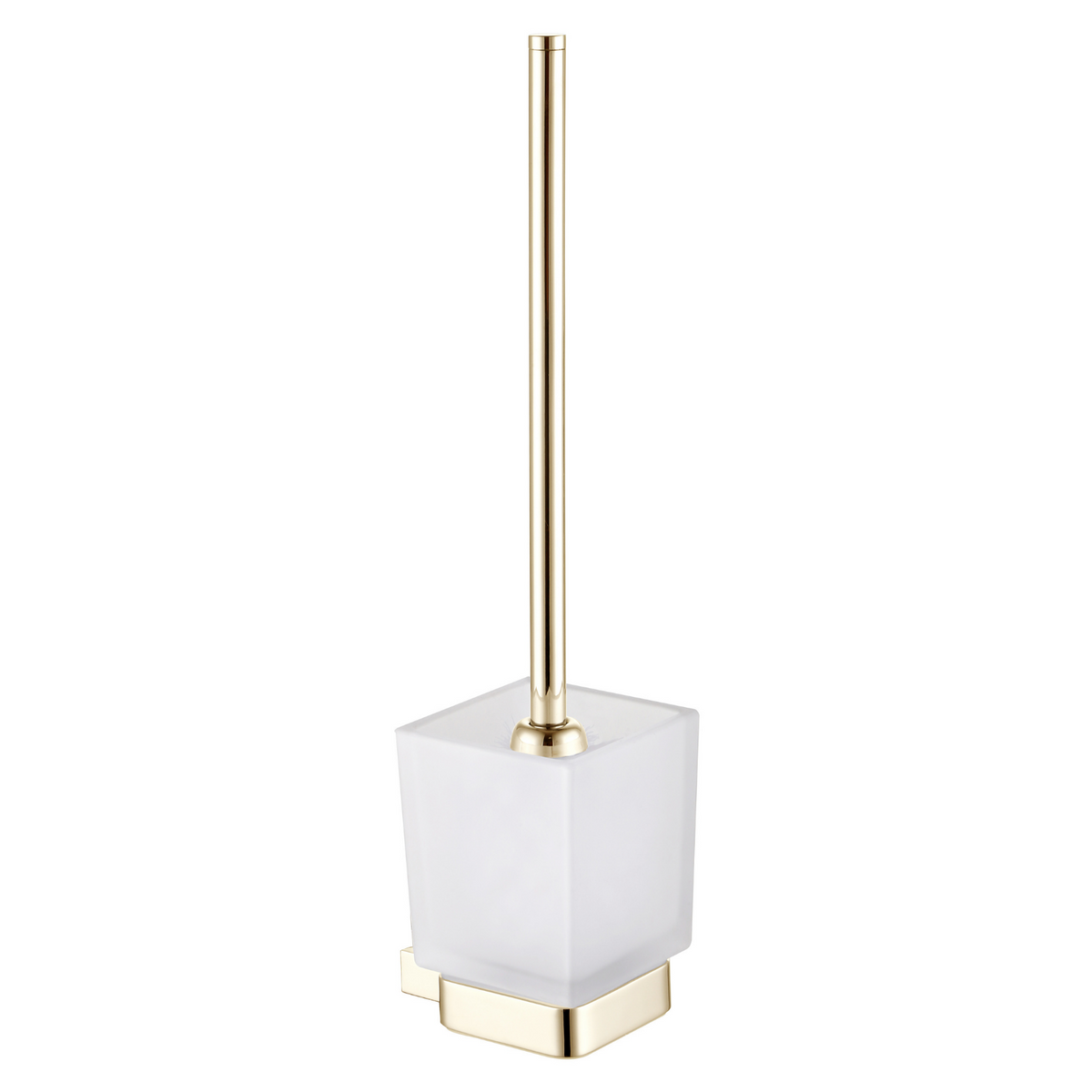 Byron Toilet Brush Set - Brushed Brass – Ms Wila Interiors