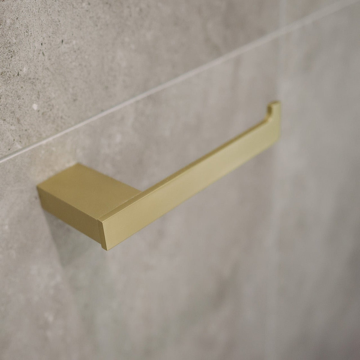 Byron Toilet Roll Holder - Brushed Brass – Ms Wila Interiors